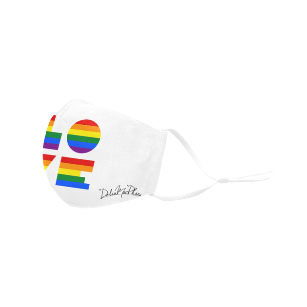 ONE LOVE Face Mask – DALIA MACPHEE